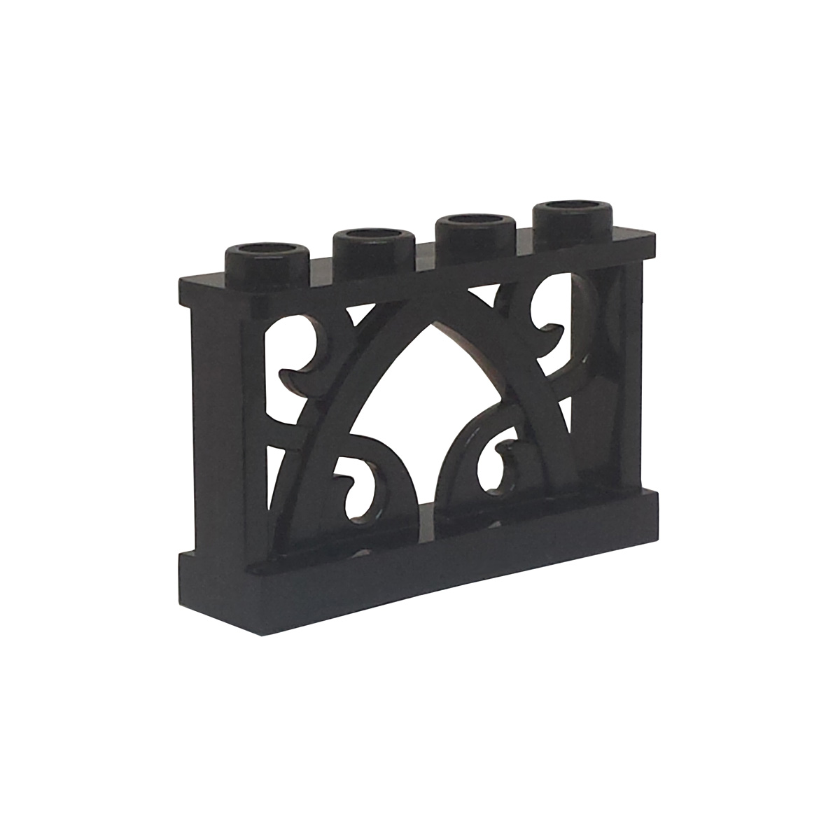 Bausteine Online - Lego 19121 Fence Ornamental 1 x 4 x 2 black