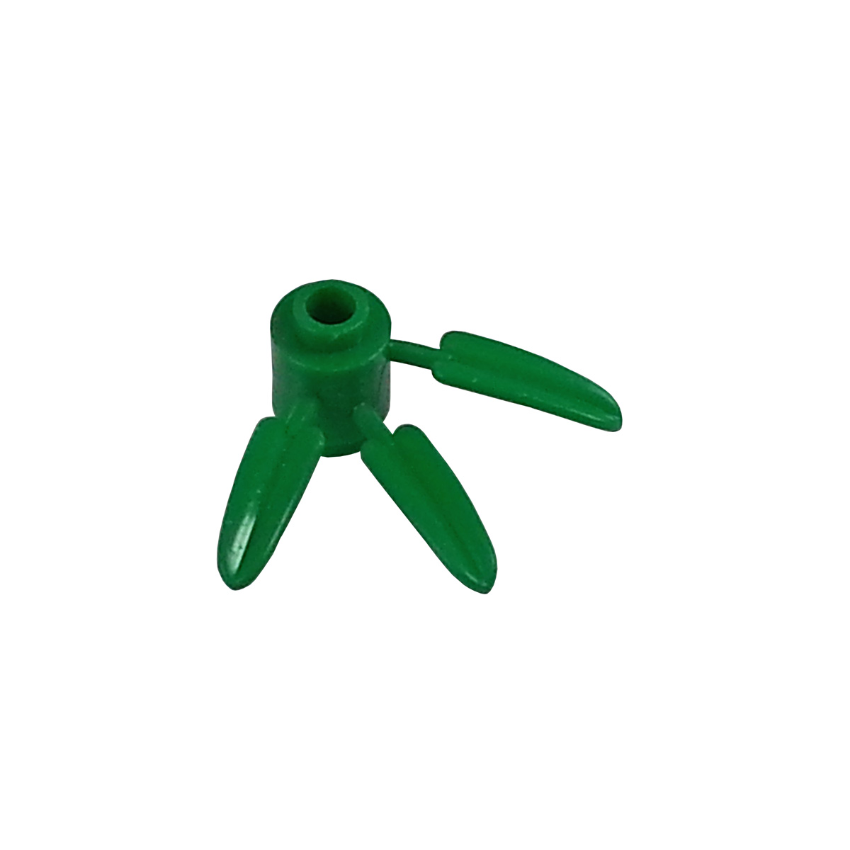 Bausteine Online - Lego 30176 Plant Brick 1 x 1 with 3 Bamboo Leaves green