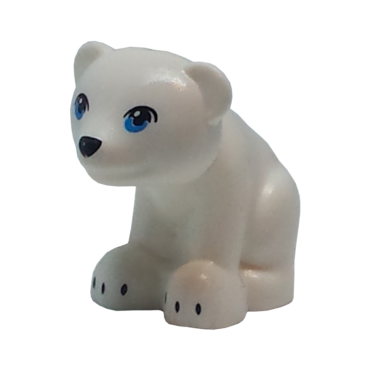 Bausteine Online - Lego 14732pb03 Eisbaer Polarbaer Junges weiß