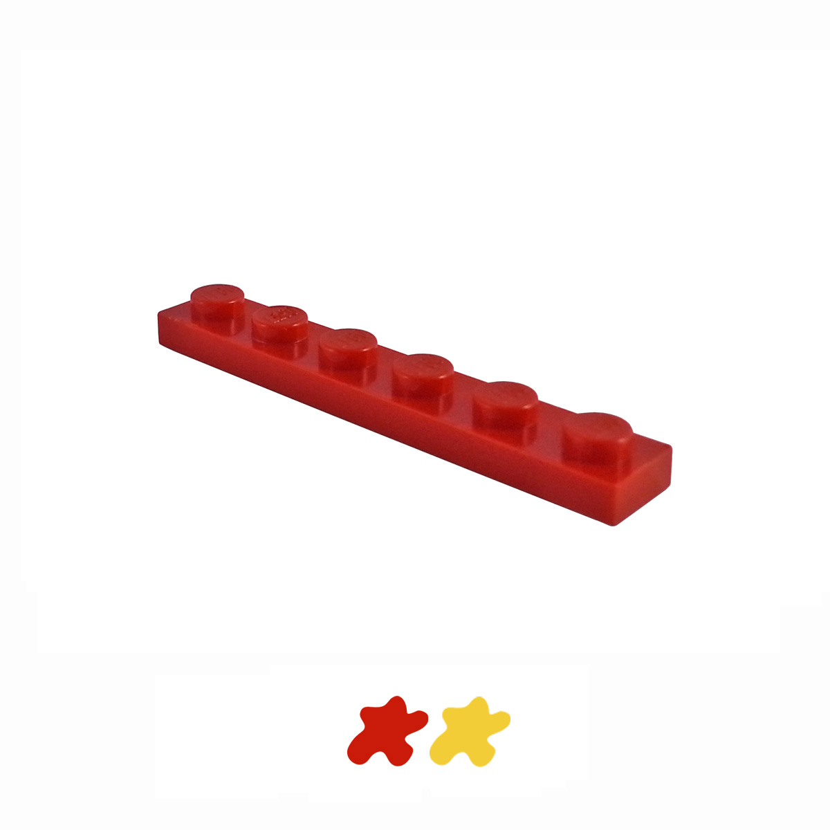 Bausteine Online - Lego 3666 Platte 1 x 6 in verschiedenen Farben