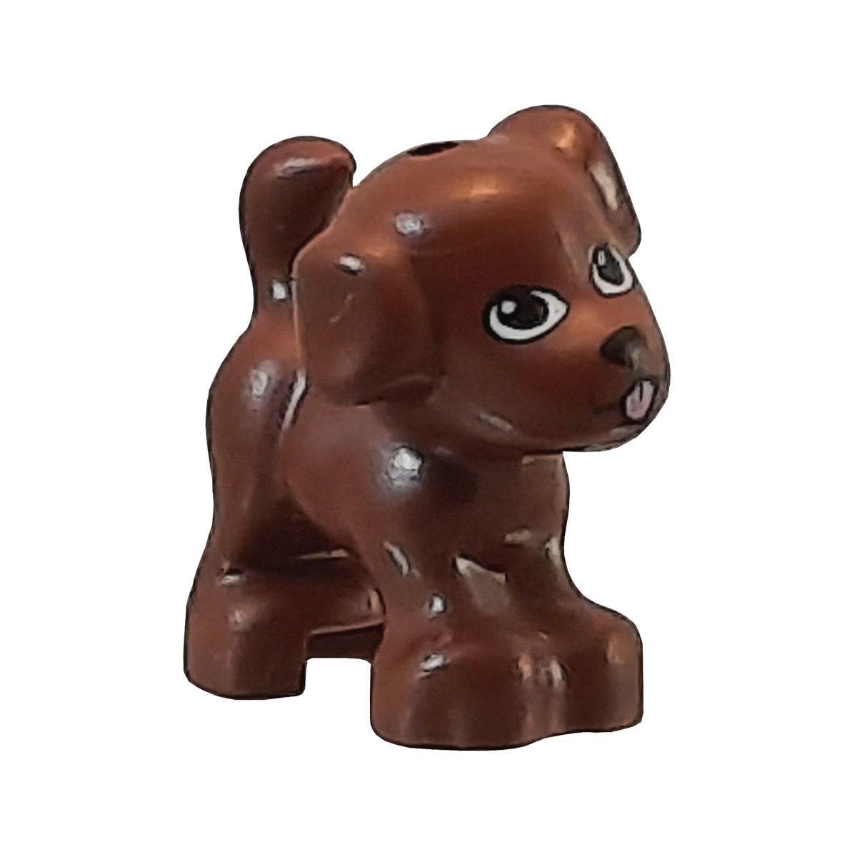 Bausteine Online - Lego 93088pb07 Hund Welpe rötlich braun