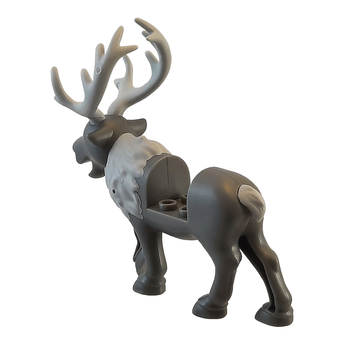 Bausteine Online - Lego Rentier Sven bläulich dunkelgrau